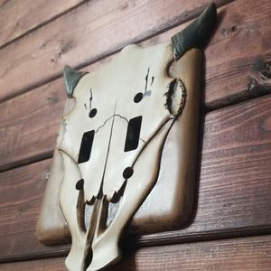 Accents | Longhorn Skull Double Light Switch Plate Cover | Poshmark